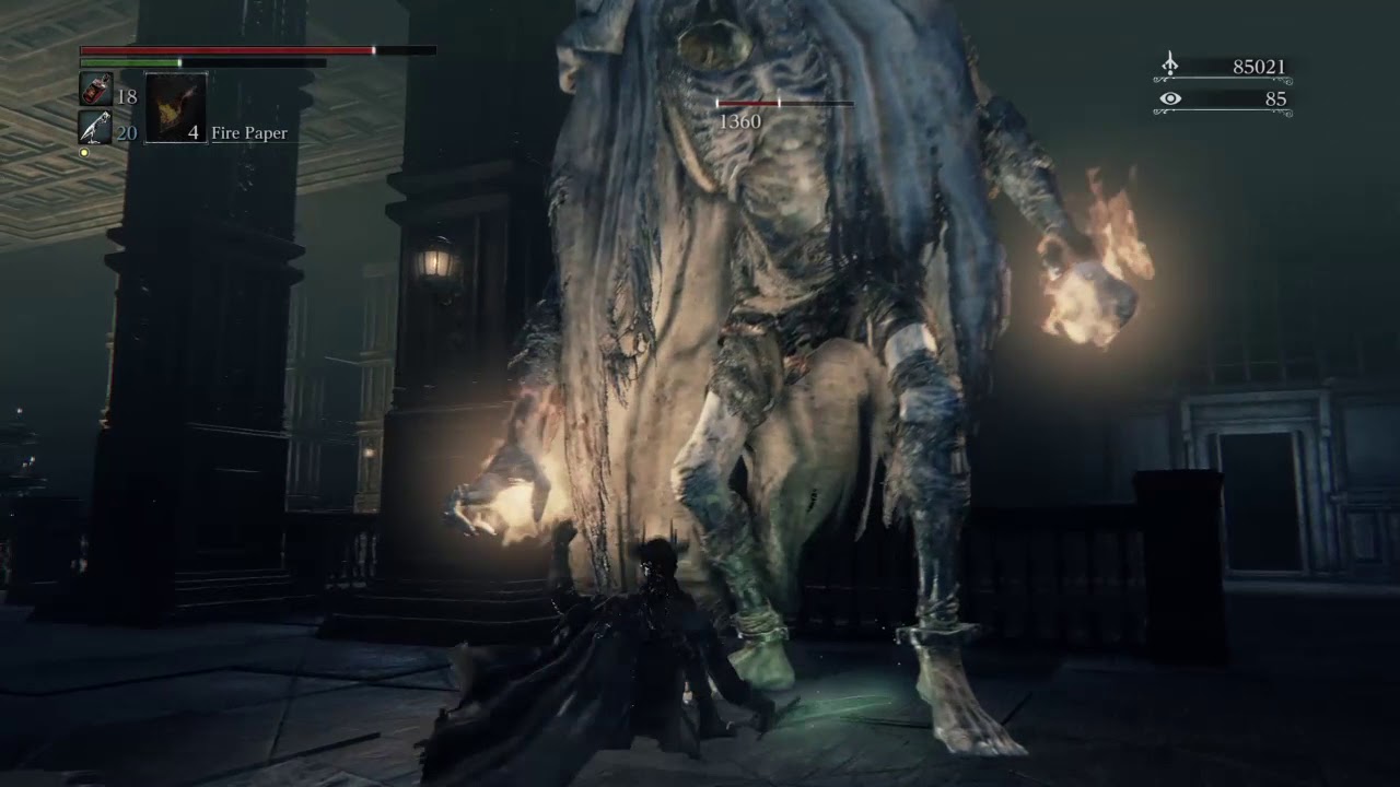 Bloodborne: Lecture Building 1st & 2nd Floor [Walkthrough] - YouTube