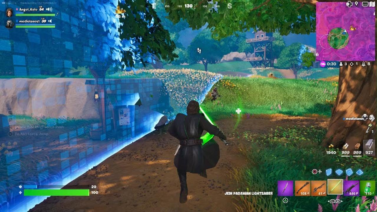 Fortnite_Και άλλο ένα WIN στο FORTNITE με τα φωτόσπαθα - YouTube