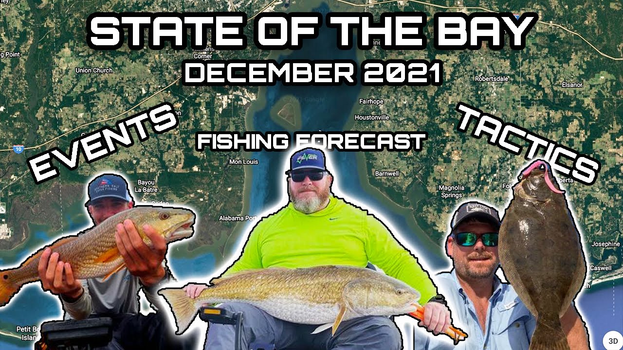 Mobile Bay Fishing Forecast - December 2021 - YouTube