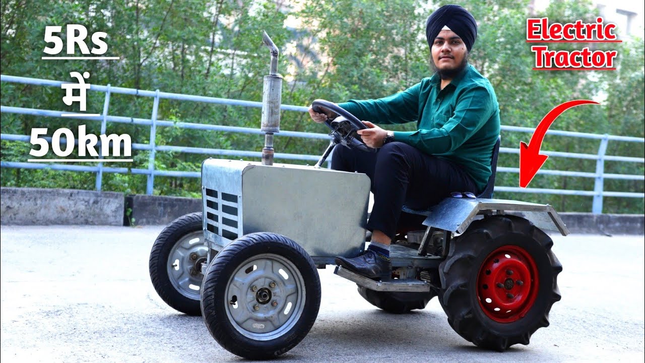Homemade low budget electric tractor for Agriculture || Part - 2 ...