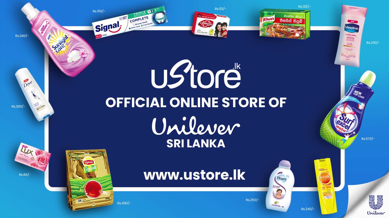 Ustore | The official online store of Unilever Sri Lanka - YouTube