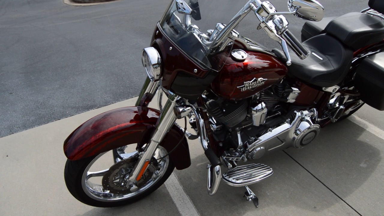 2012 Harley-Davidson FLSTSE CVO Softail Convertible (957311) - YouTube