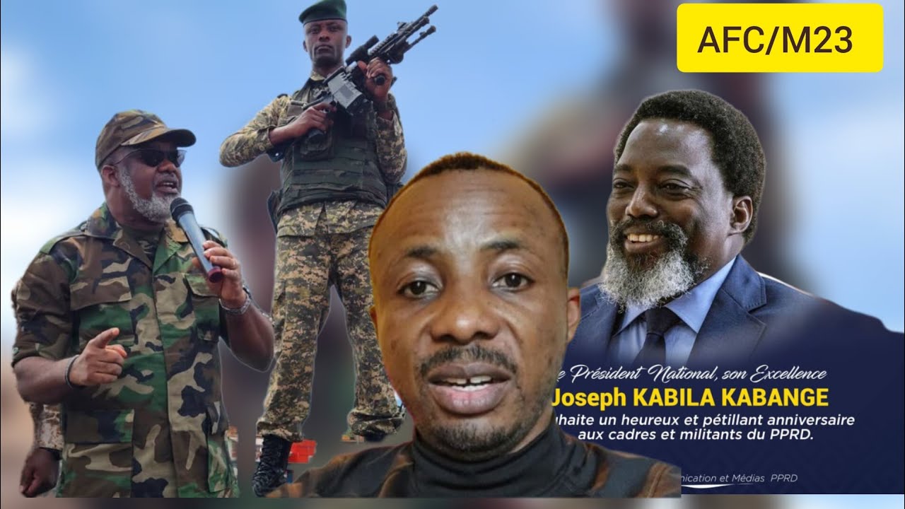 M23 Imaze kwakira Perezida Joseph Kabira hamwe n'umunyepolitike ukomeye ...