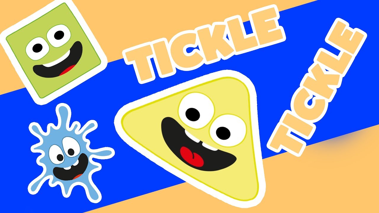 Learn Shapes Colors ABC | Tickle Tickle Shapes Song | Nursery Rhymes ...
