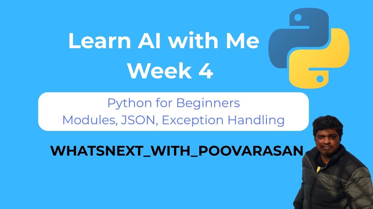 Python Basics Week 4: Modules, File Handling, Exceptions & Main Method ...