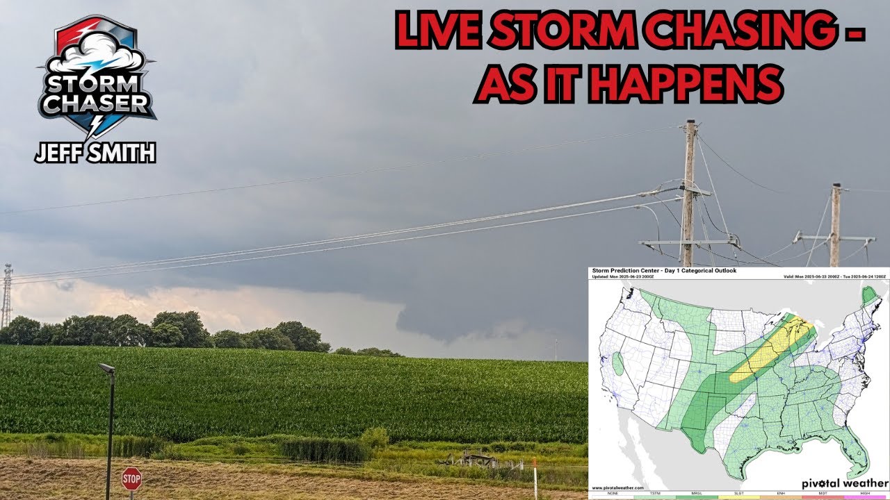 Live Storm Chasing - As It Happens - YouTube