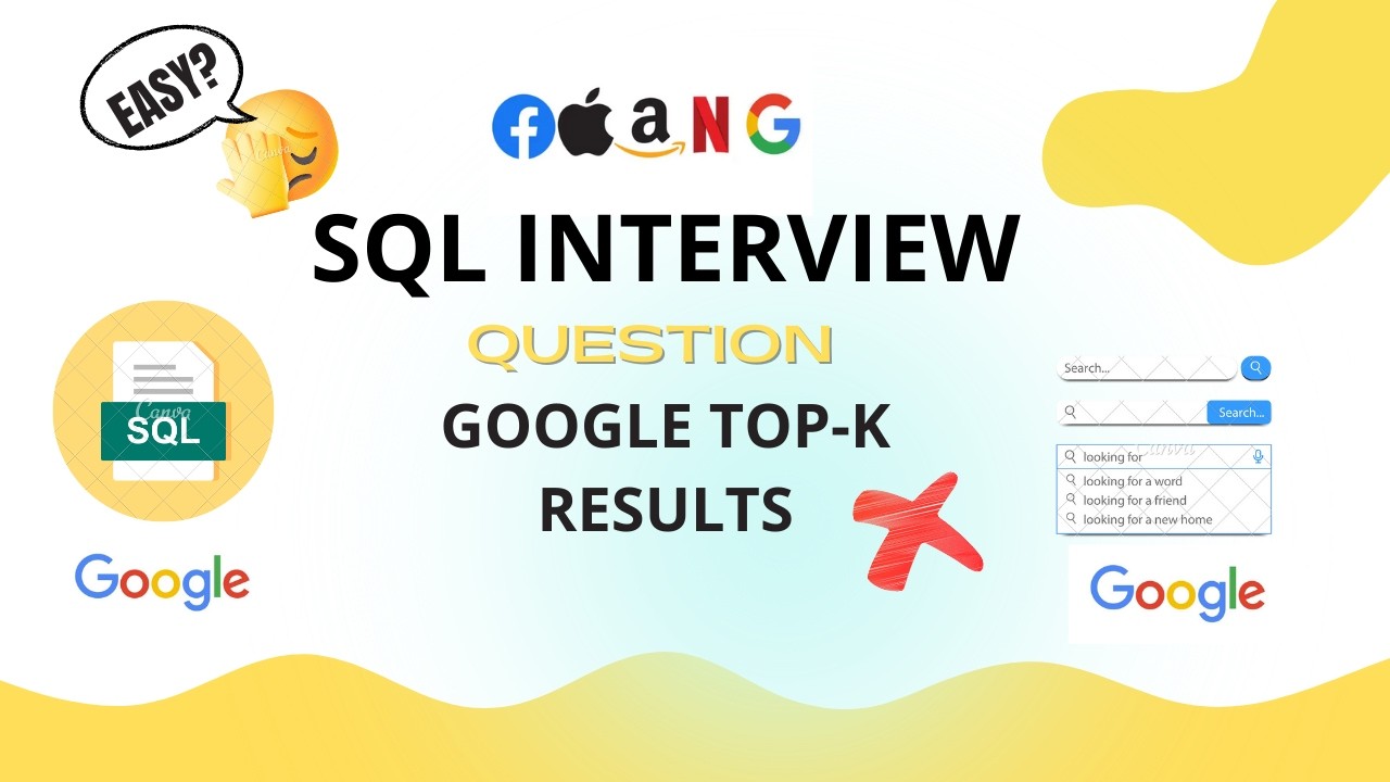 This “Easy” SQL Question Still Fails Google Interviews - YouTube