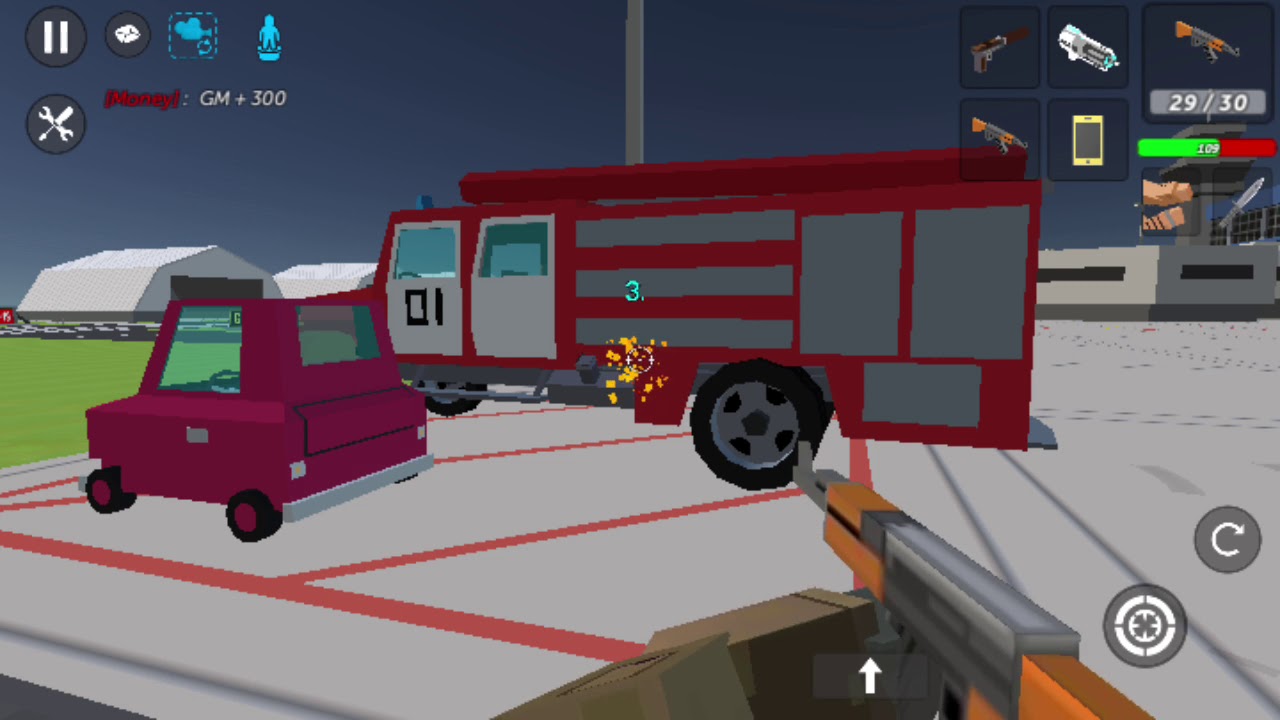 Simple sandbox 2 robot invasion - YouTube