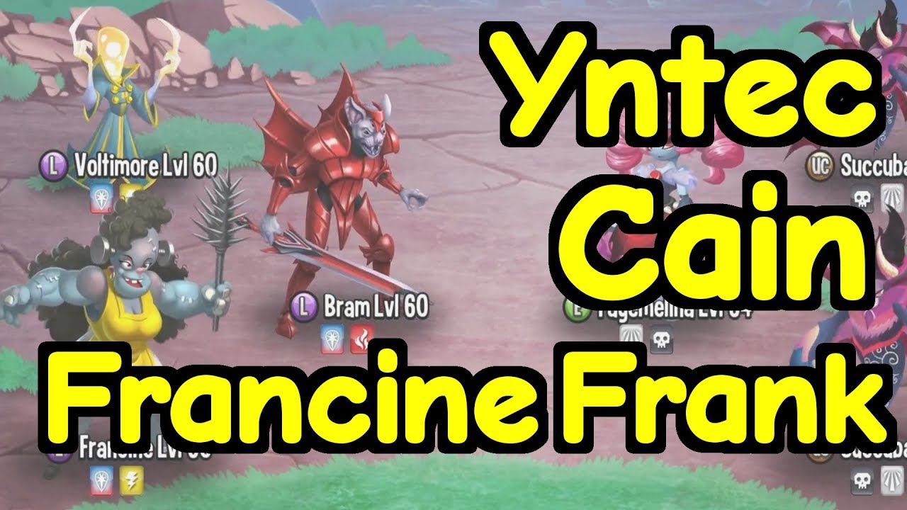 Monster Legends - Testing: Yntec, Cain, Francine Frank - YouTube