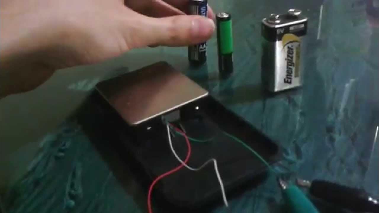 Load Cell + Ina125p +Arduino (Clasificar Pilas) - YouTube