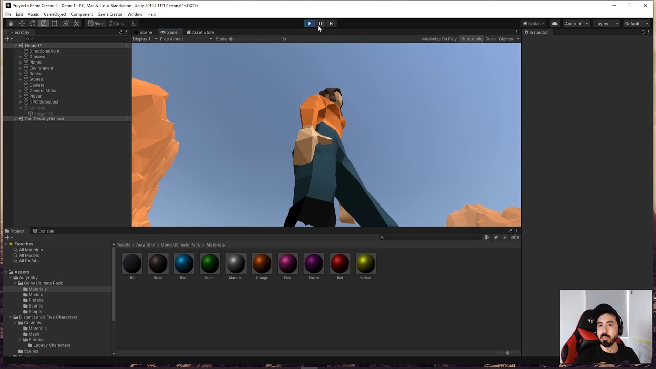 Como crear items en Unity 3d Game Creator - YouTube
