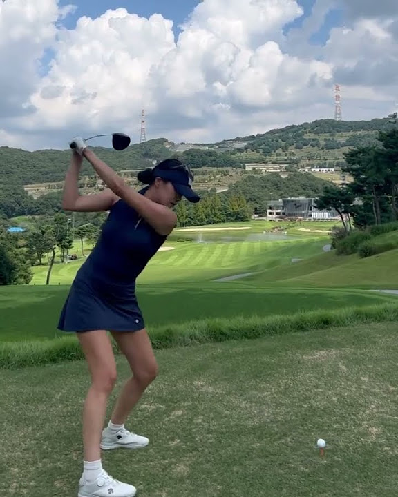 🏌️‍♀️자신감 있는 스윙💖KLPGA 조서영 프로 - YouTube