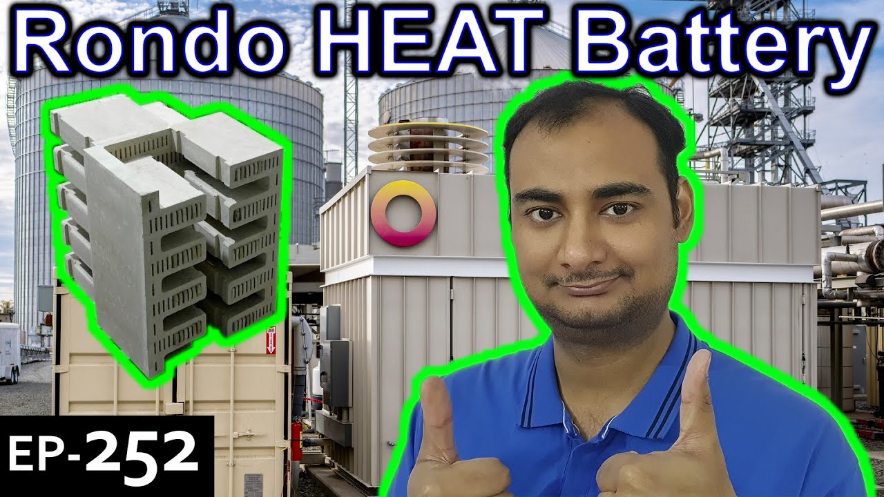 Rondo Heat Battery Explained {Science Thursday Ep252} - YouTube