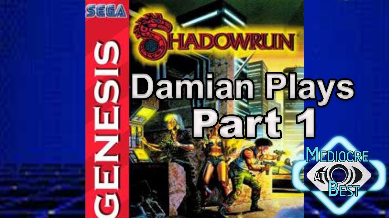 Shadowrun SEGA Genesis Playthrough | Part 1 | Mediocre at Best ...