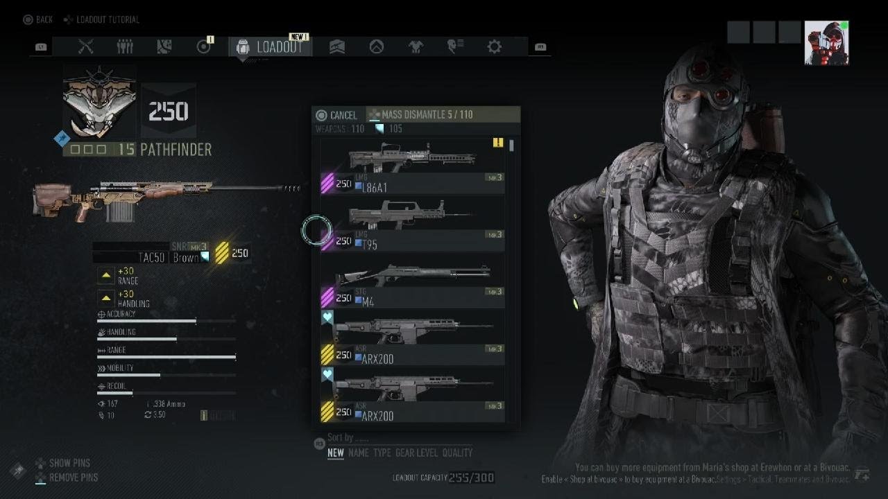 G.R Breakpoint 'Pathfinder' Kill enemie with a headshot from more than ...