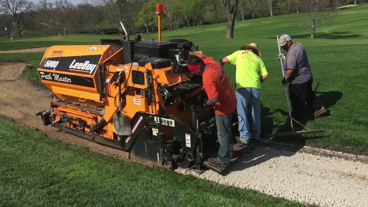 Premier Paving - Asphalt removal and construction of new golf cart ...