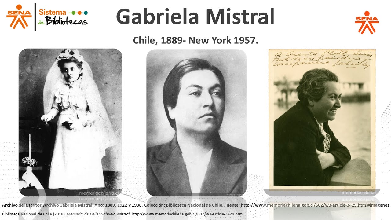 Gabriela Mistral. El autor y su obra. Breves apuntes - YouTube