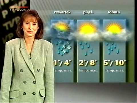 Fragment Wiadomości, Prognoza Pogody, zapowiedzi i spot telezakupów. TV Polonia 06.01.1998