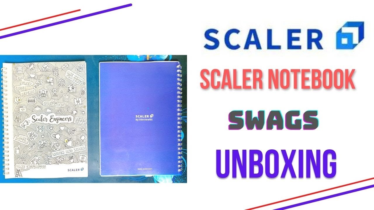 Scaler Notebook || Scaler Academy || Swags || 75daysofcoding ...
