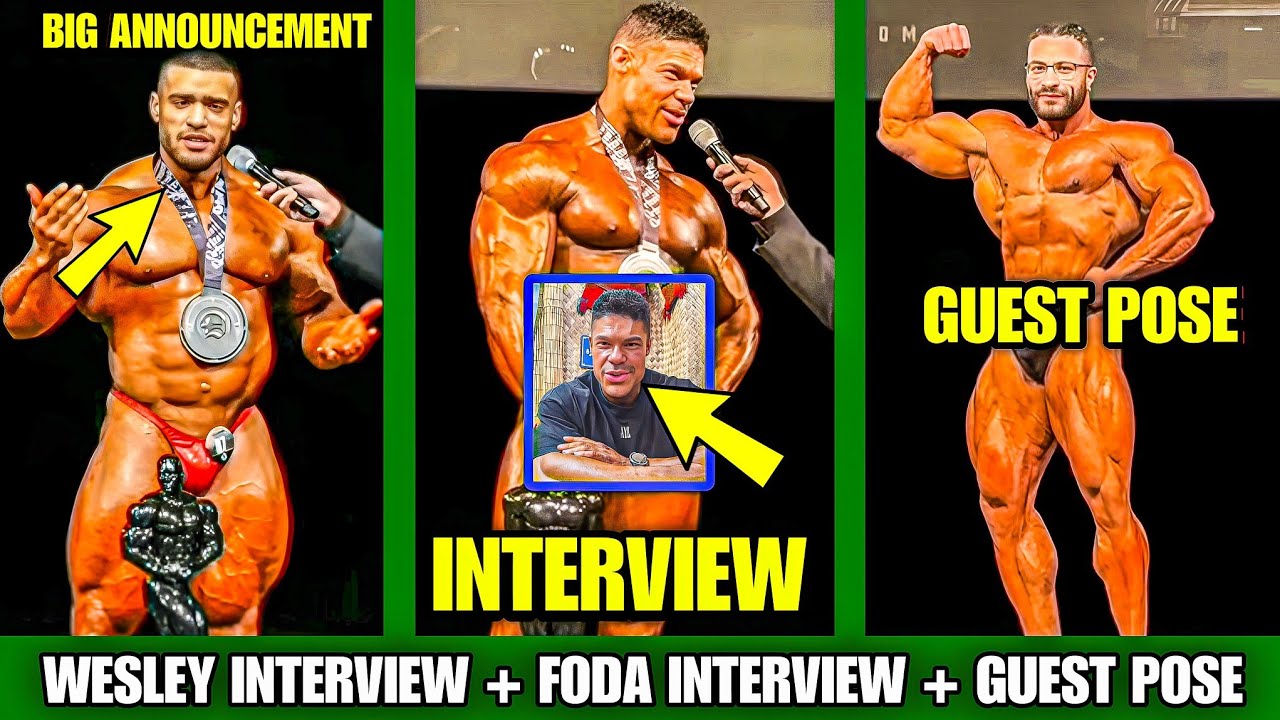 Wesley Vissers Interview After Detroit Pro 2026 | Mohammad Foda Update ...