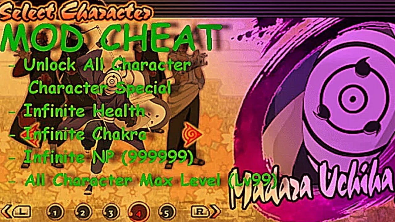 Naruto Shippuden: Ultimate Ninja Impact - All Cheats (Insane!!) | How To Download, Full Showcase ...