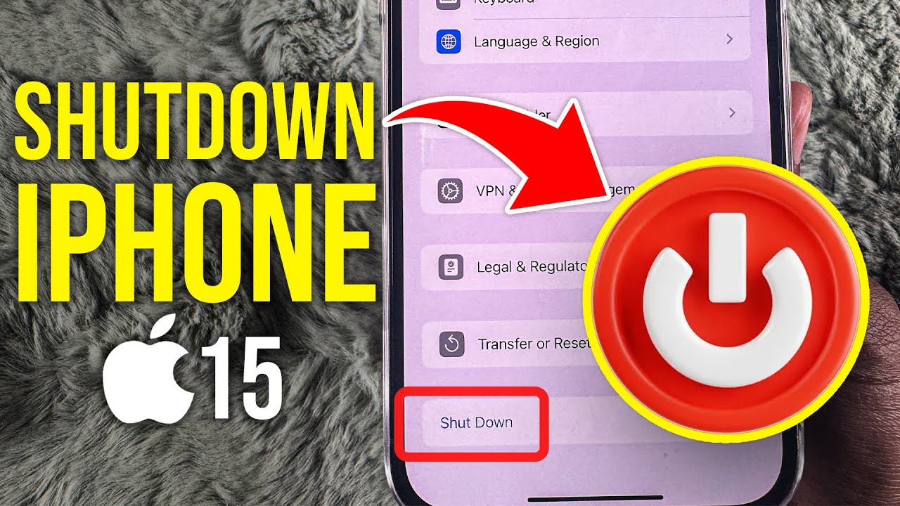 How To Shutdown iPhone - Full Guide - YouTube