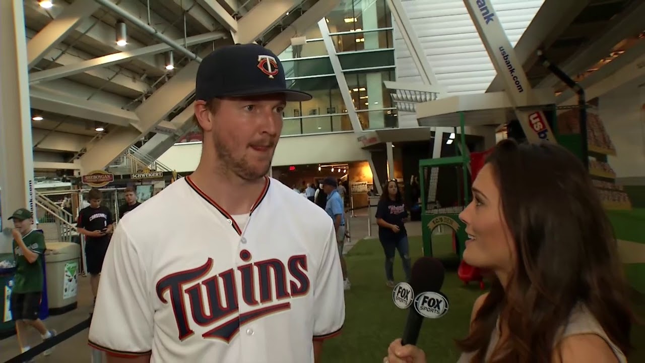Wild's Dubnyk talks offseason, new TRIA rink with Katie Emmer - YouTube