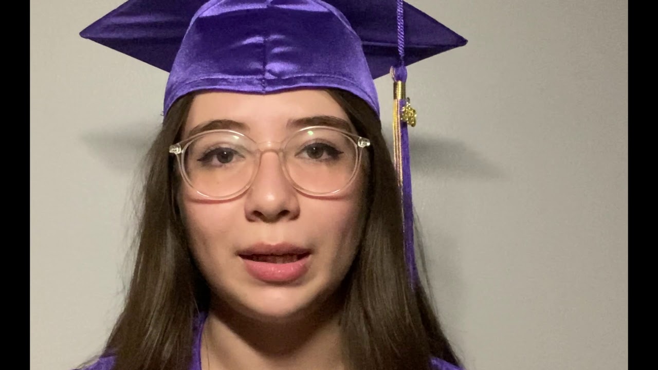 SHS Graduation 2020: Allison Sanchez Says Goodbye - YouTube