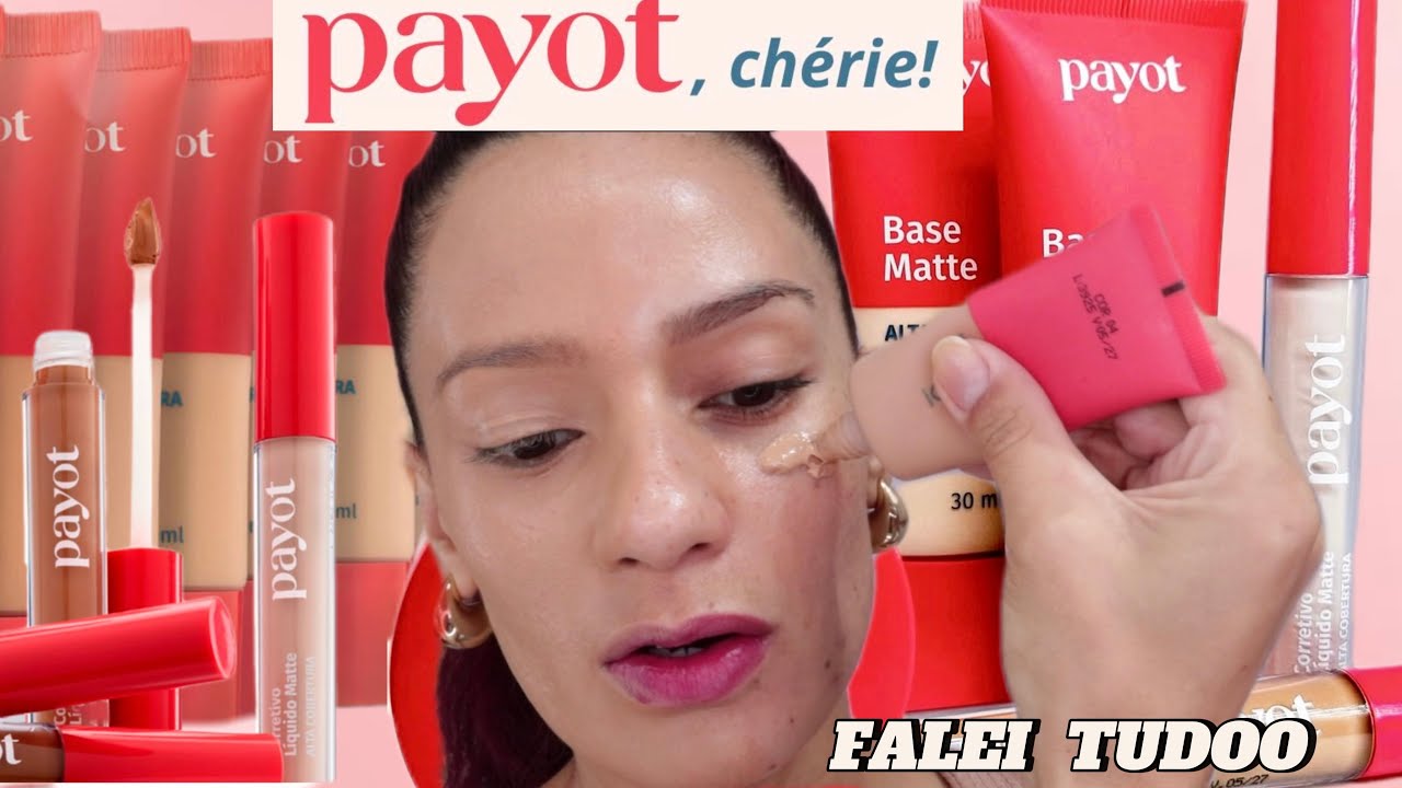 TUDO SOBRE A NOVA BASE CHÉRIE DA PAYOT | Cor 4 antiga base Antônia da ...