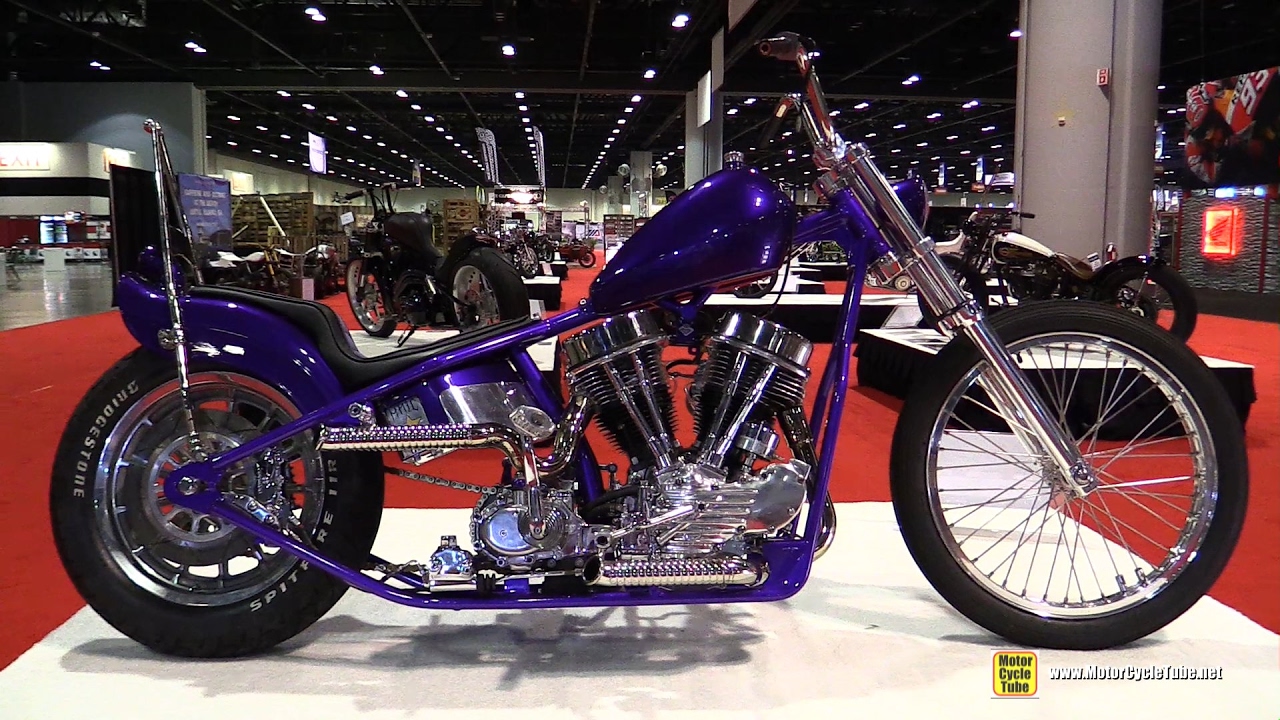 Panhead Custom Bike by Blings Cycles - Walkaround - 2016 AIMExpo ...