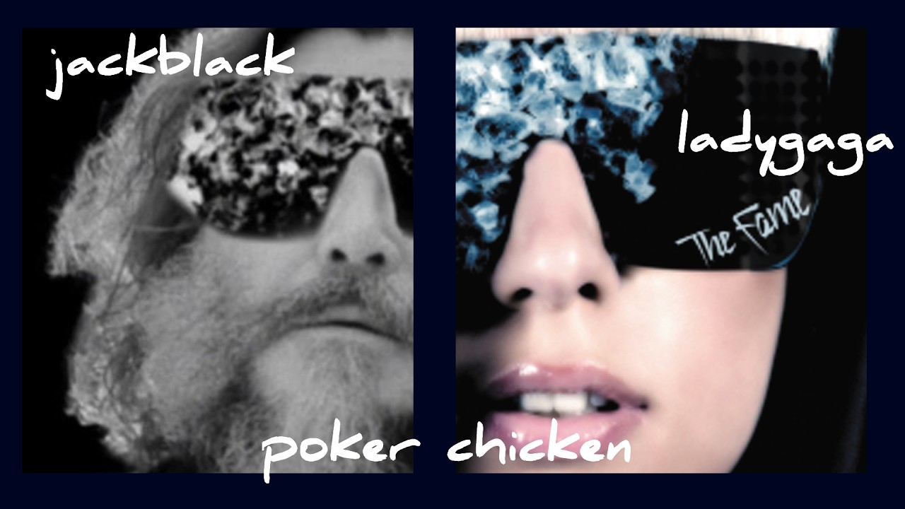POKER CHICKEN - LADY GAGA x JACK BLACK's CHICKEN JOCKEY - YouTube