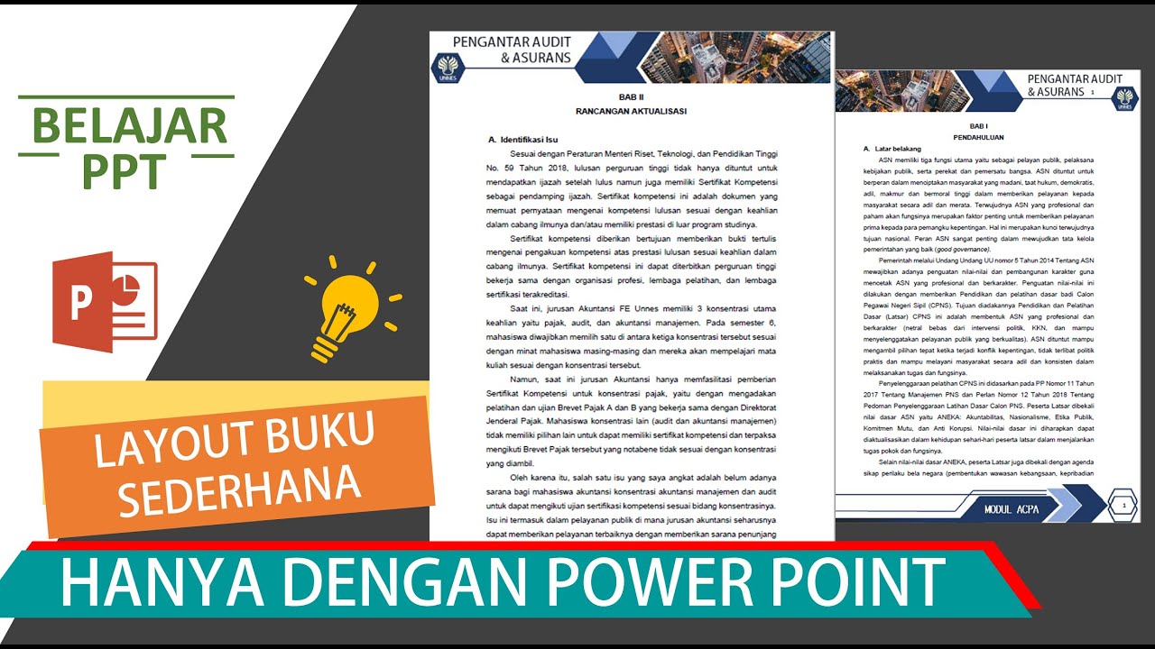Membuat Layout Buku, Makalah, dan Paper yang Sederhana dan Professional ...