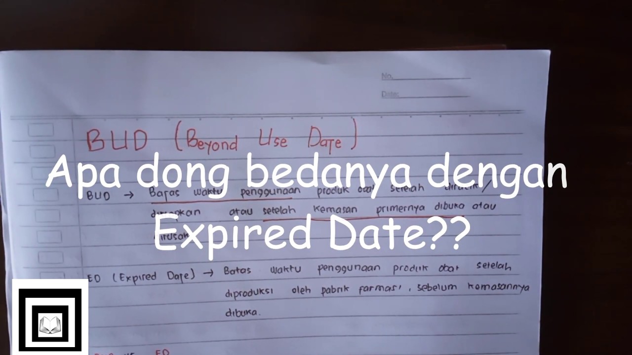 Beyond Use Date (BUD) Sediaan Farmasi - YouTube