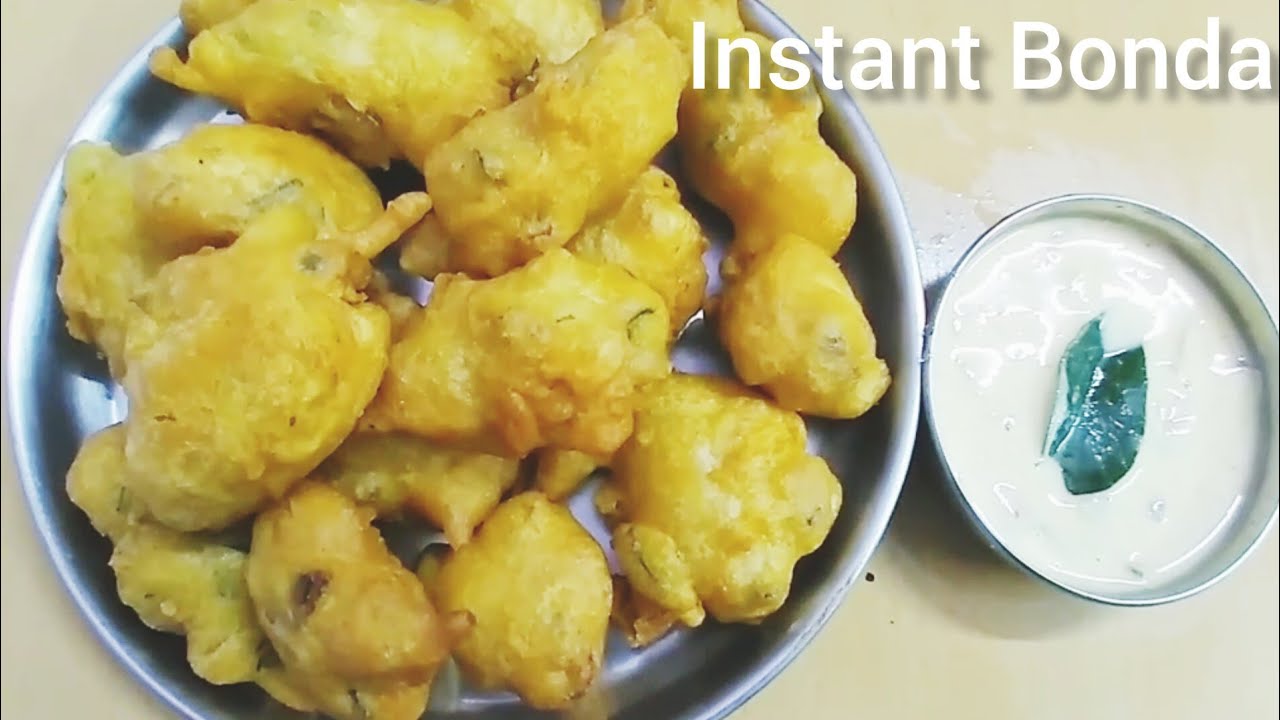 Instant Bonda recipe in Tamil/Instant Snacks - YouTube