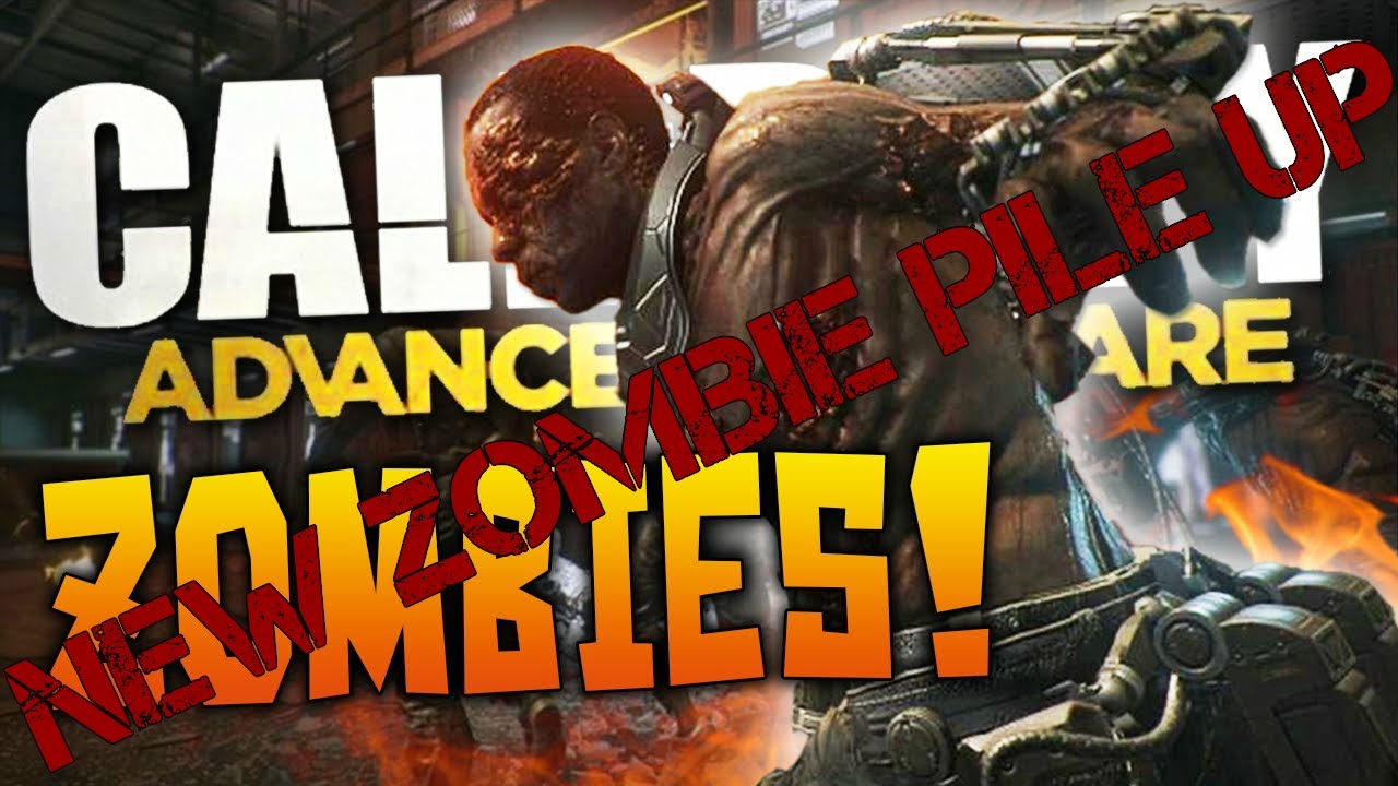 AW Z: After Patch Zombie Pile Up Anywhere Spot! *Next Gen* - YouTube