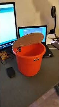 Arduino based smart dustbin project #arduino #arduinoproject #smartgadgets #shorts #shortsvideo ...