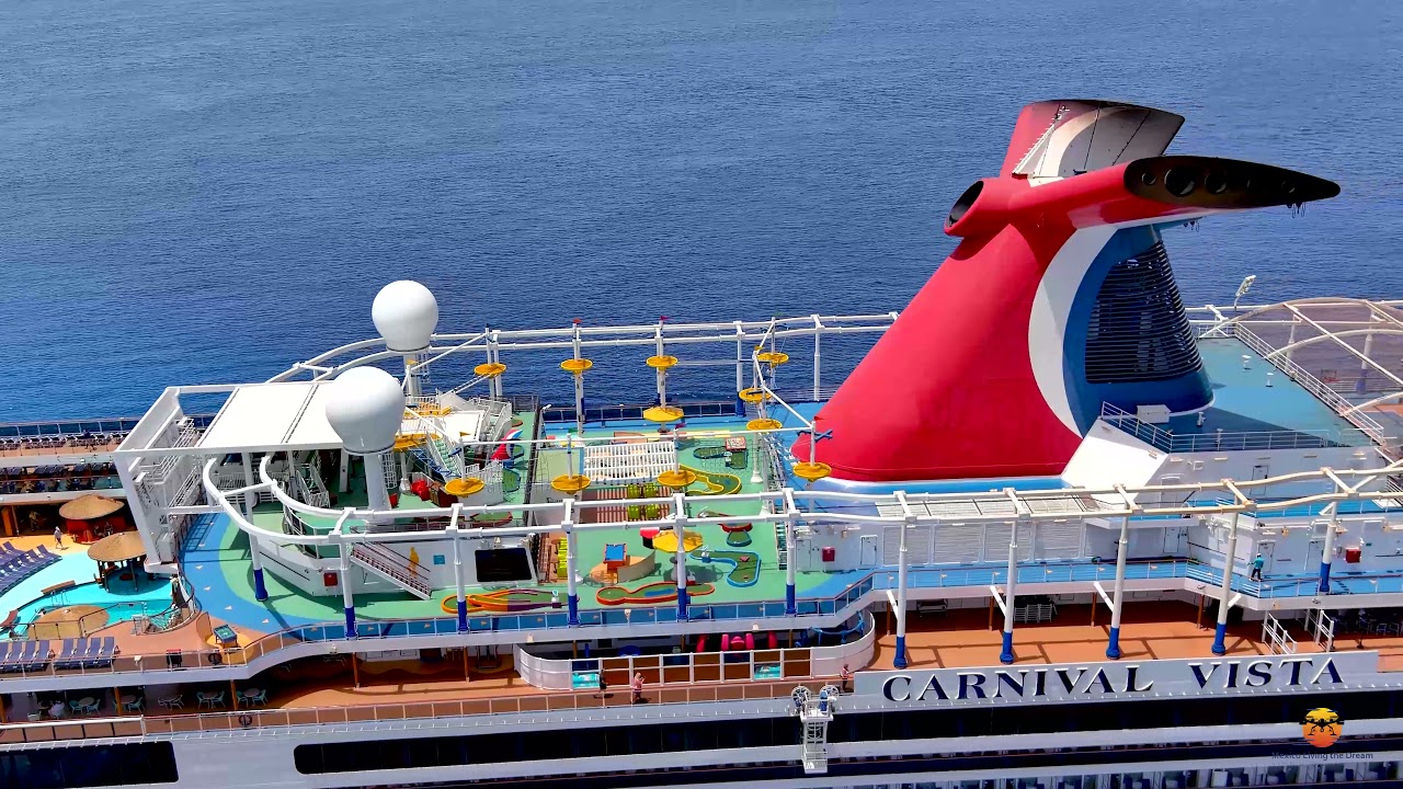 Carnival Cruise Ship Vista - aerial side view - YouTube