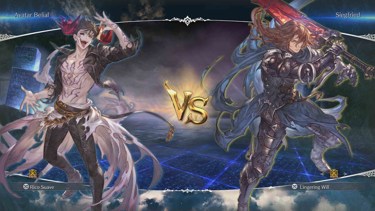 GBVS Rising High Level Rico Suave (Avatar Belial) VS Kizzie Kay ...