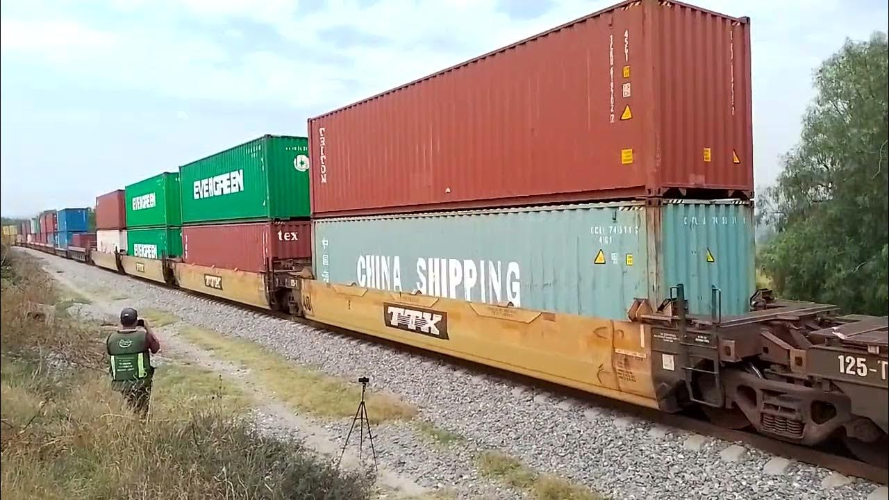 IMZMX al sur treneando con FXE4002 en tequix fxe 🚂👹 4665 emdx 🚂🟡 7221 - YouTube