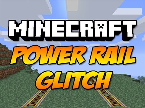 Minecraft Glitches & Tutorials - Power Rail Glitch! | iJevin - YouTube