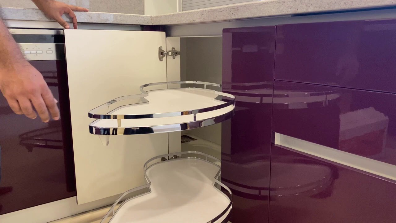 Kitchen Corner Accessories - Modular Kitchen - YouTube