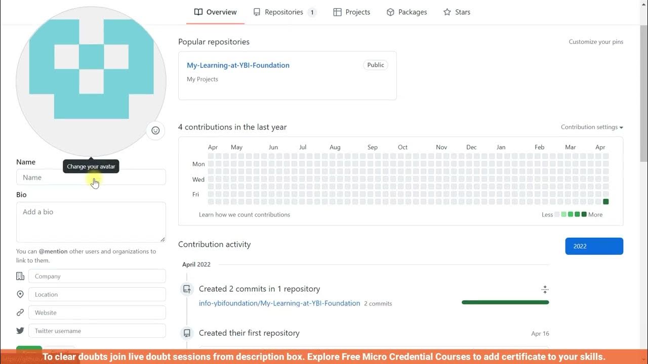 How to do GitHub Sign-up and Create Your First Repository with Your ...