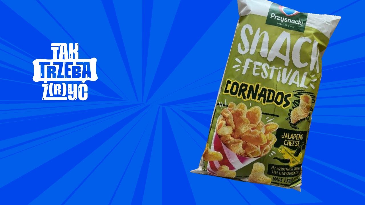 Degustacja Przysnacki Snack Festival Cornados z Żabki - YouTube