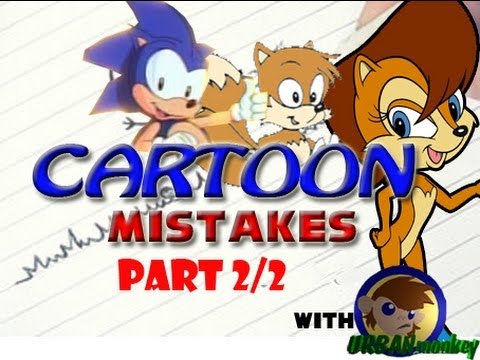 CARTOON MISTAKES : Sonic the Hedgehog Satam Part 2 - YouTube