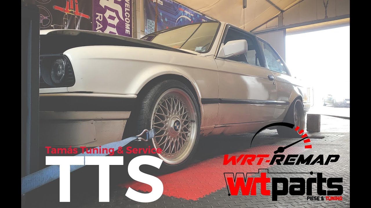 BMW E30 M20B27 Turbo 500+Hp 700Nm - Wrt-parts.ro - YouTube