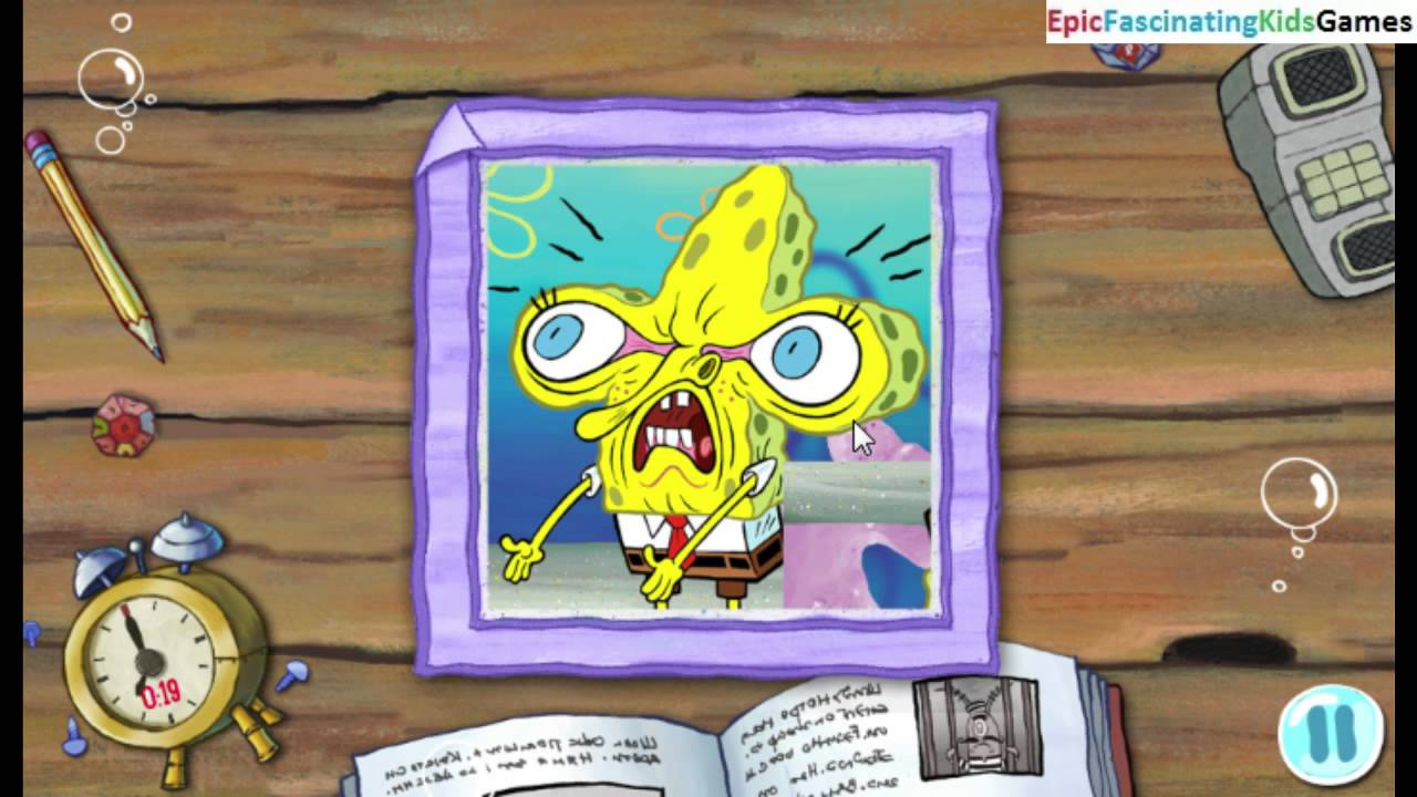 SpongeBob SquarePants Barnacles! My Face! WalkThrough Gameplay Part #1 ...
