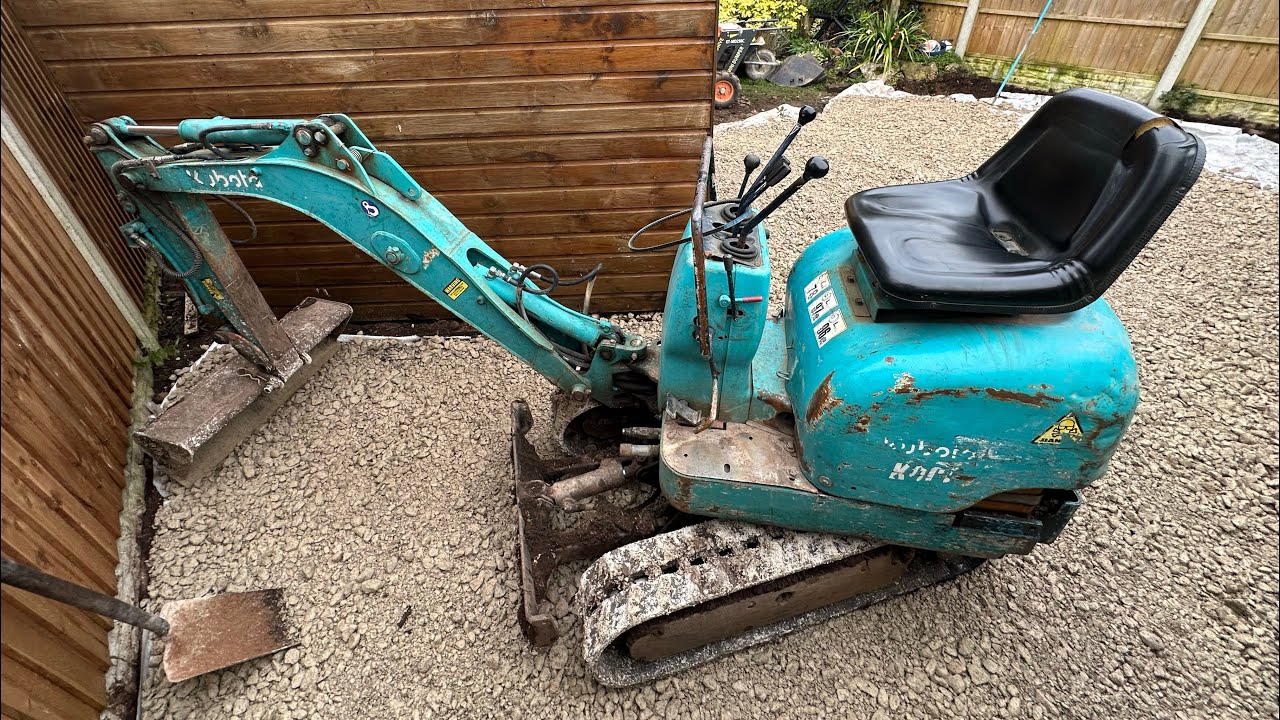 Various Different Construction Equipment + A Vintage Kubota Mini ...