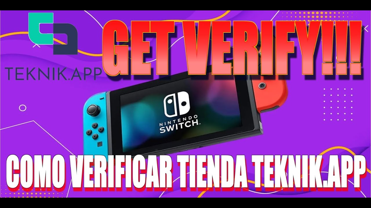 GET VERIFY EN TIENDA🔥TEKNIK.APP🔥 Como hacer para poder verificar la ...