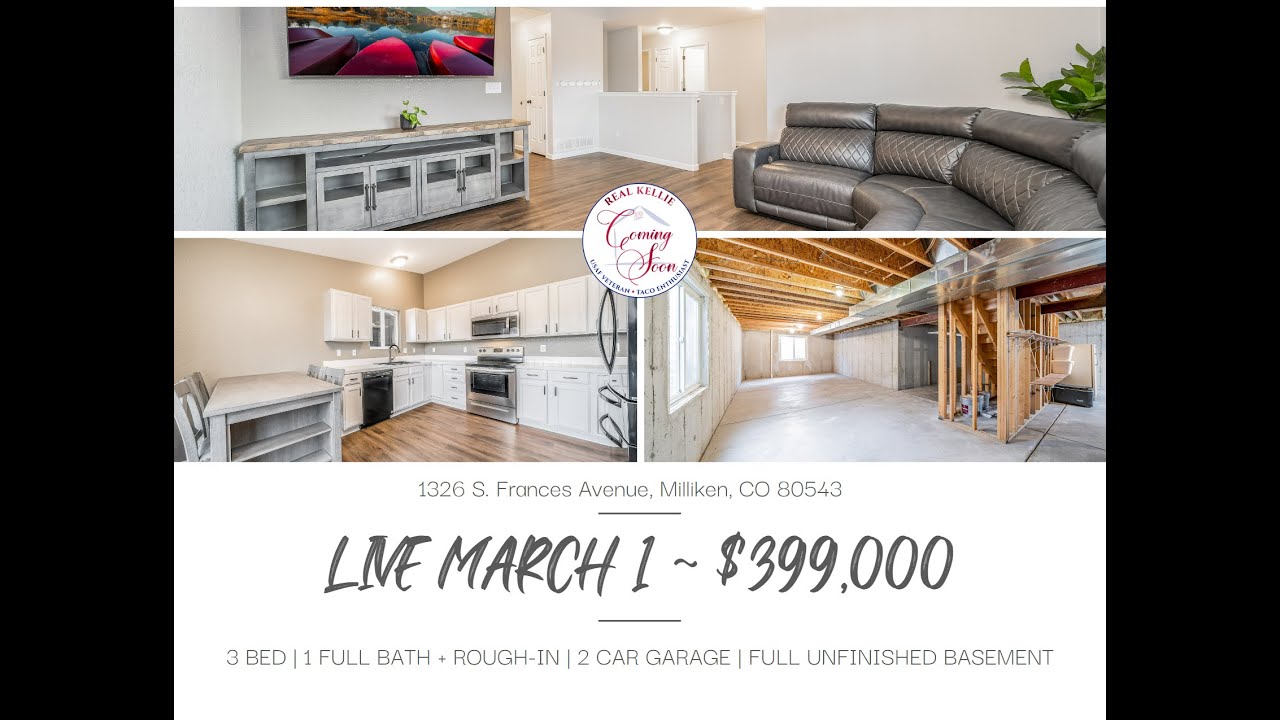 Just Listed 1326 S Frances Ave Milliken, CO - YouTube