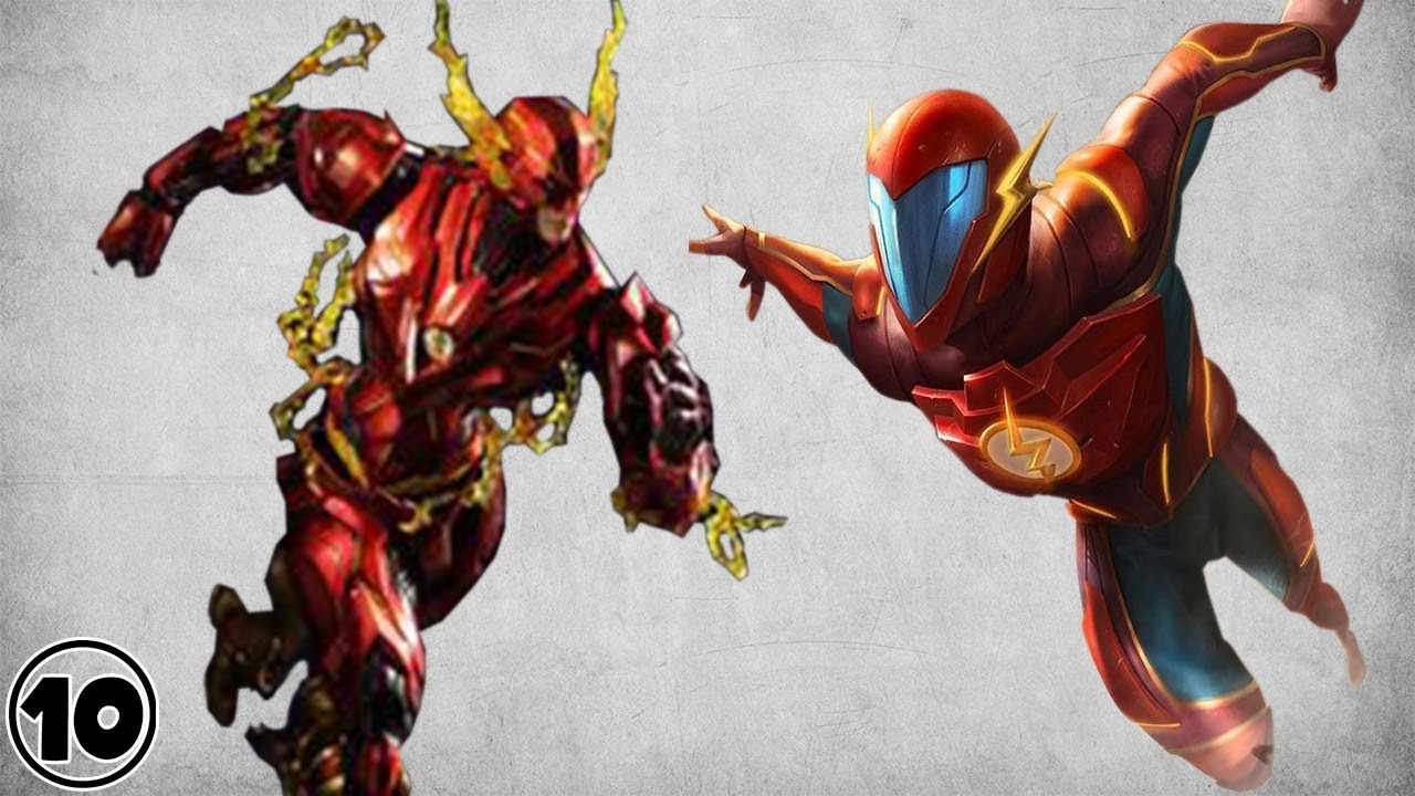 Top 10 Alternate Flash Suits - Part 2 - YouTube